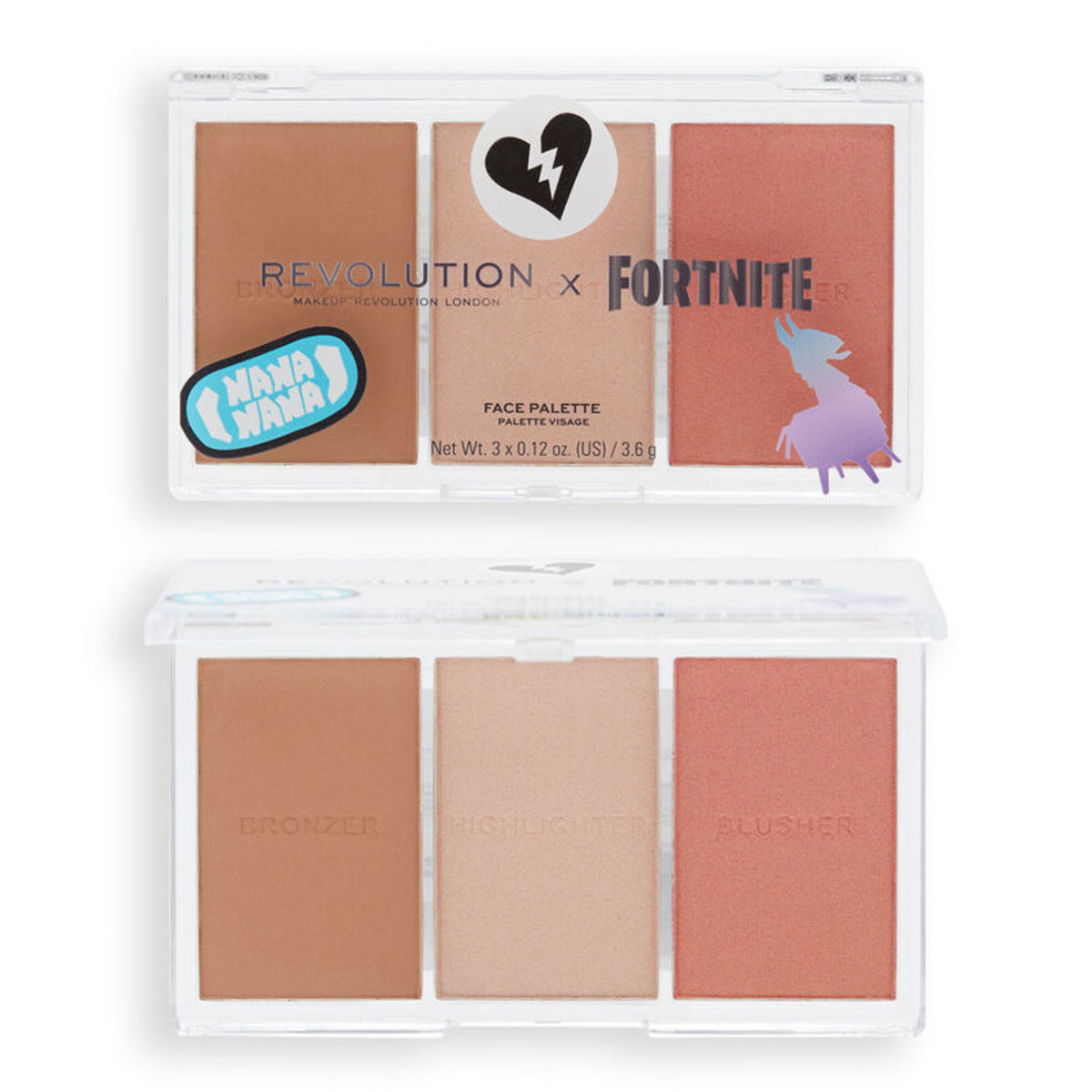 Revolution X Fortnite Face Palette - buy for £2.99 and save 40%- Makeup ...
